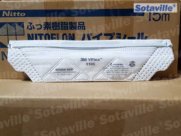 3M VFlex 9105 N95 Respiratory Protection Mask - Shipyardvn.com